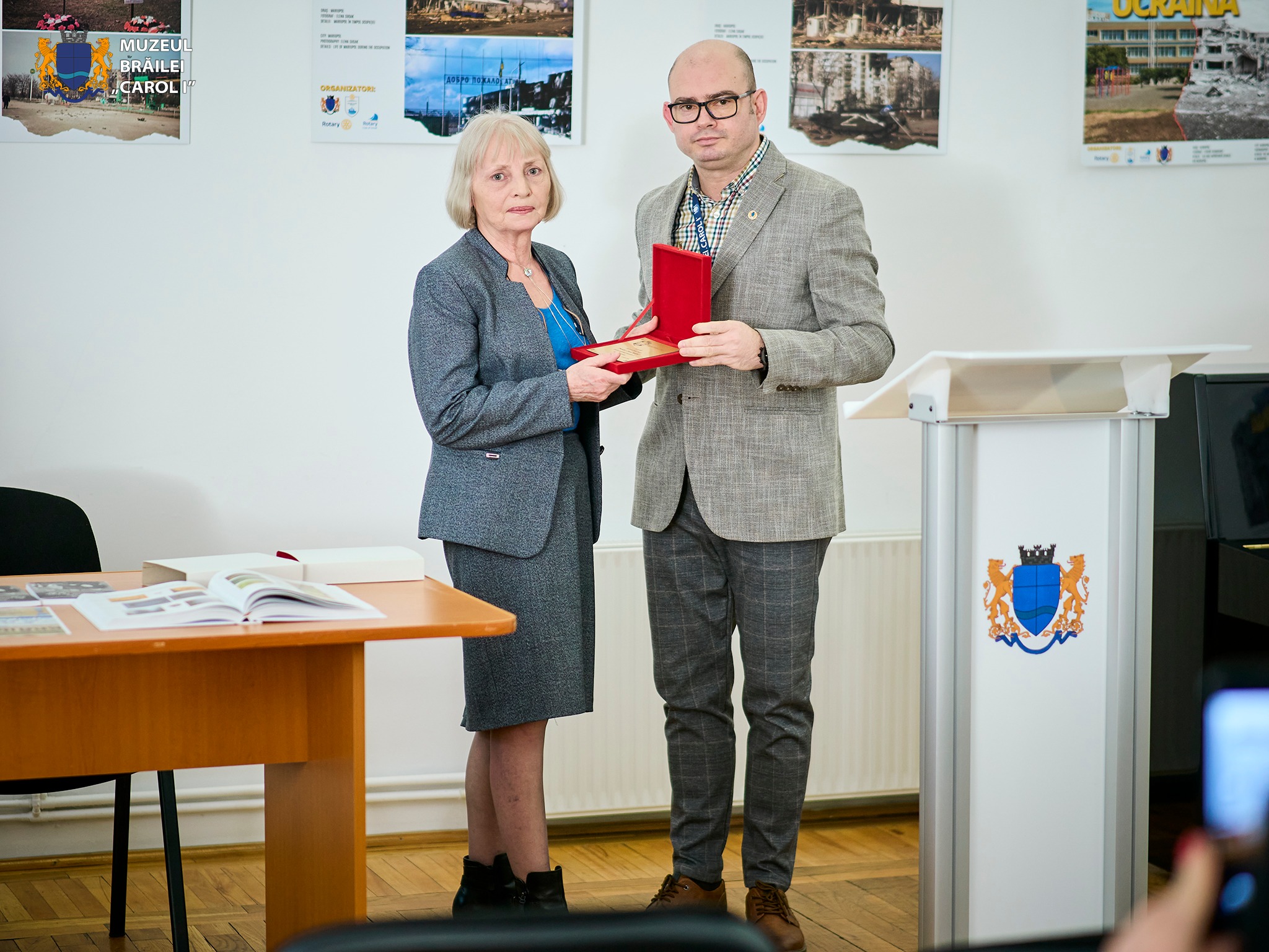 „BRĂILA - 655 DE ANI DE LA PRIMA ATESTARE DOCUMENTARĂ”, la sediul ...