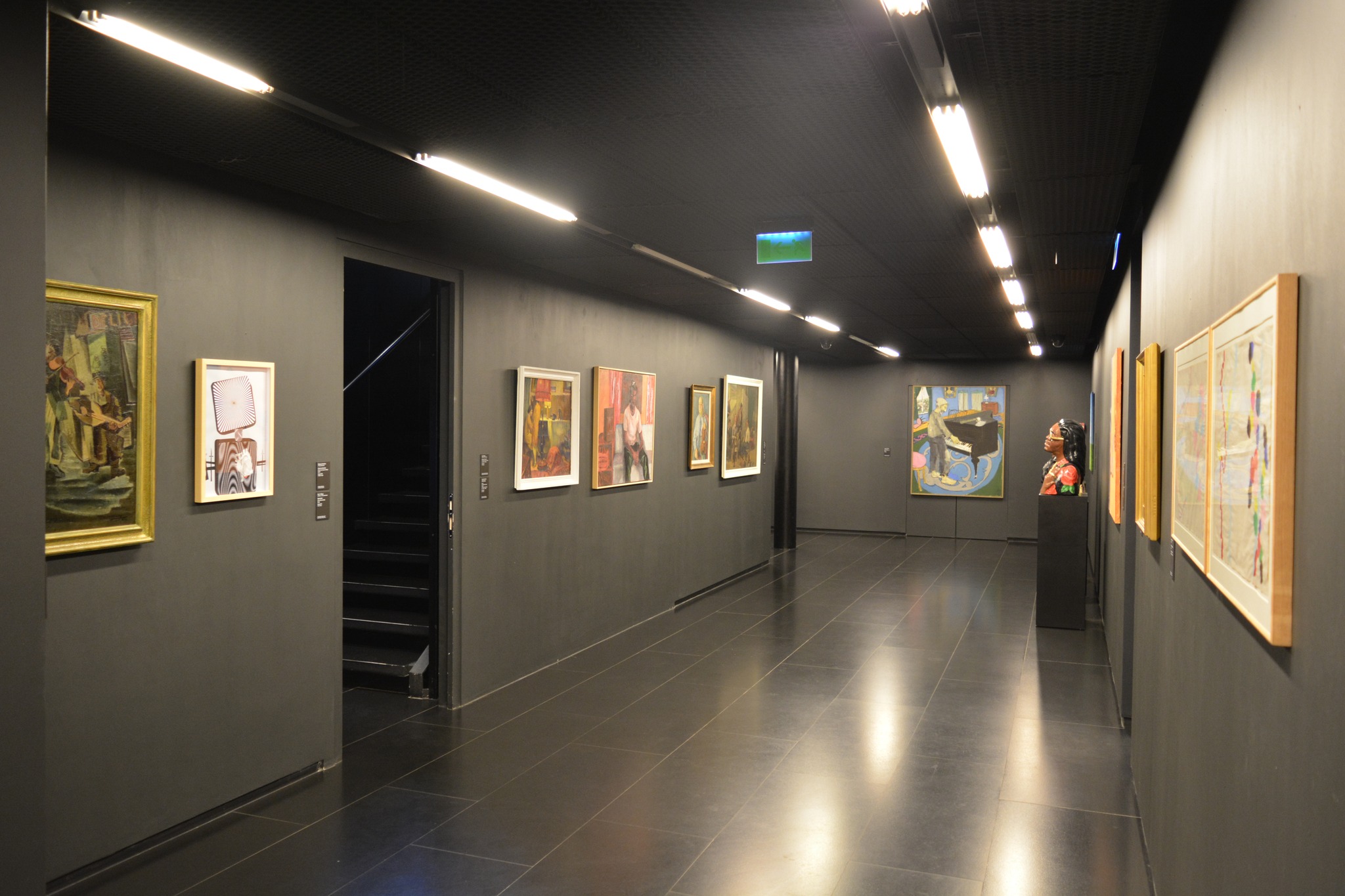 Pictura „SERENADA” (1934) a lui MAX HERMAN MAXY, la MARe / Muzeul de ...