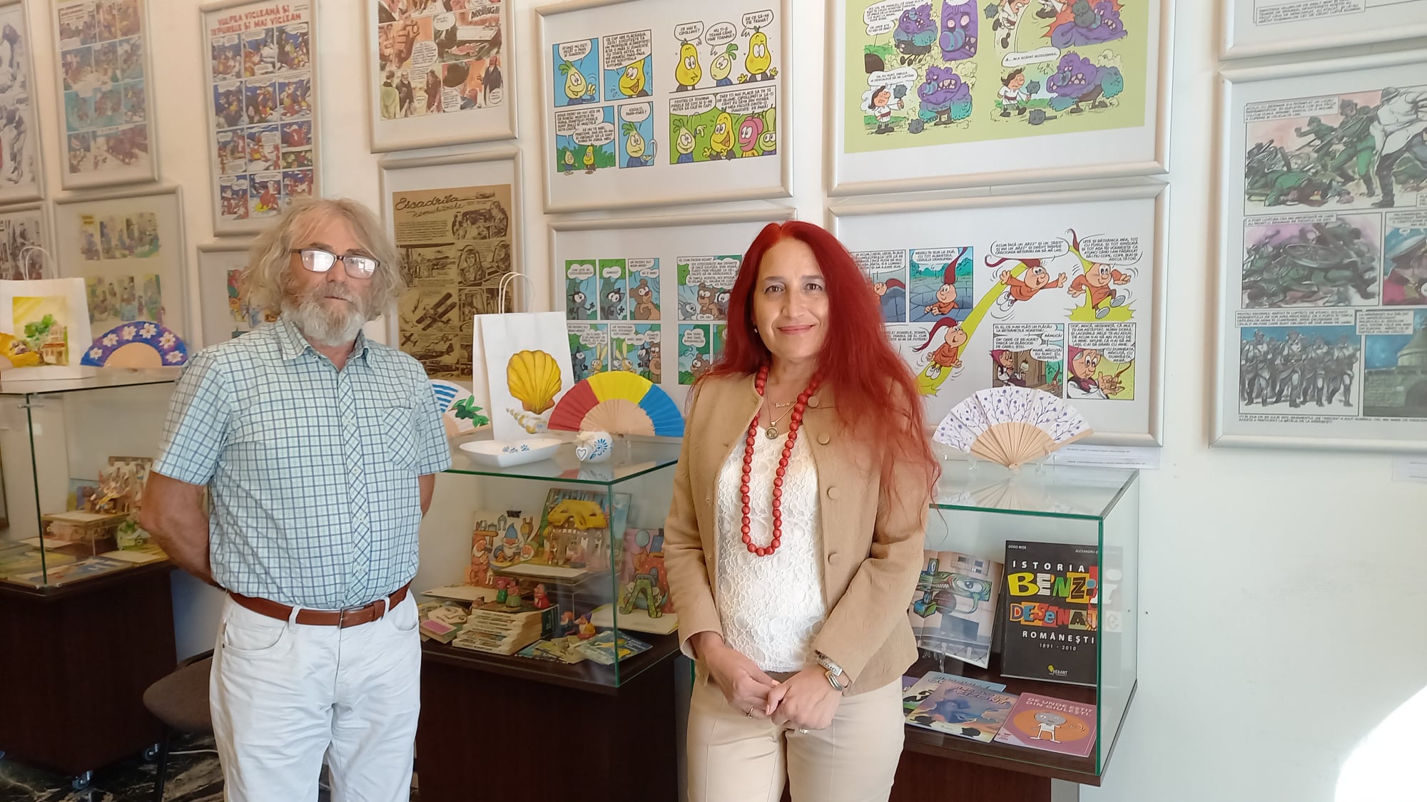 Oaspeți de la Londra și discuție despre o viitoare expoziție cu ...