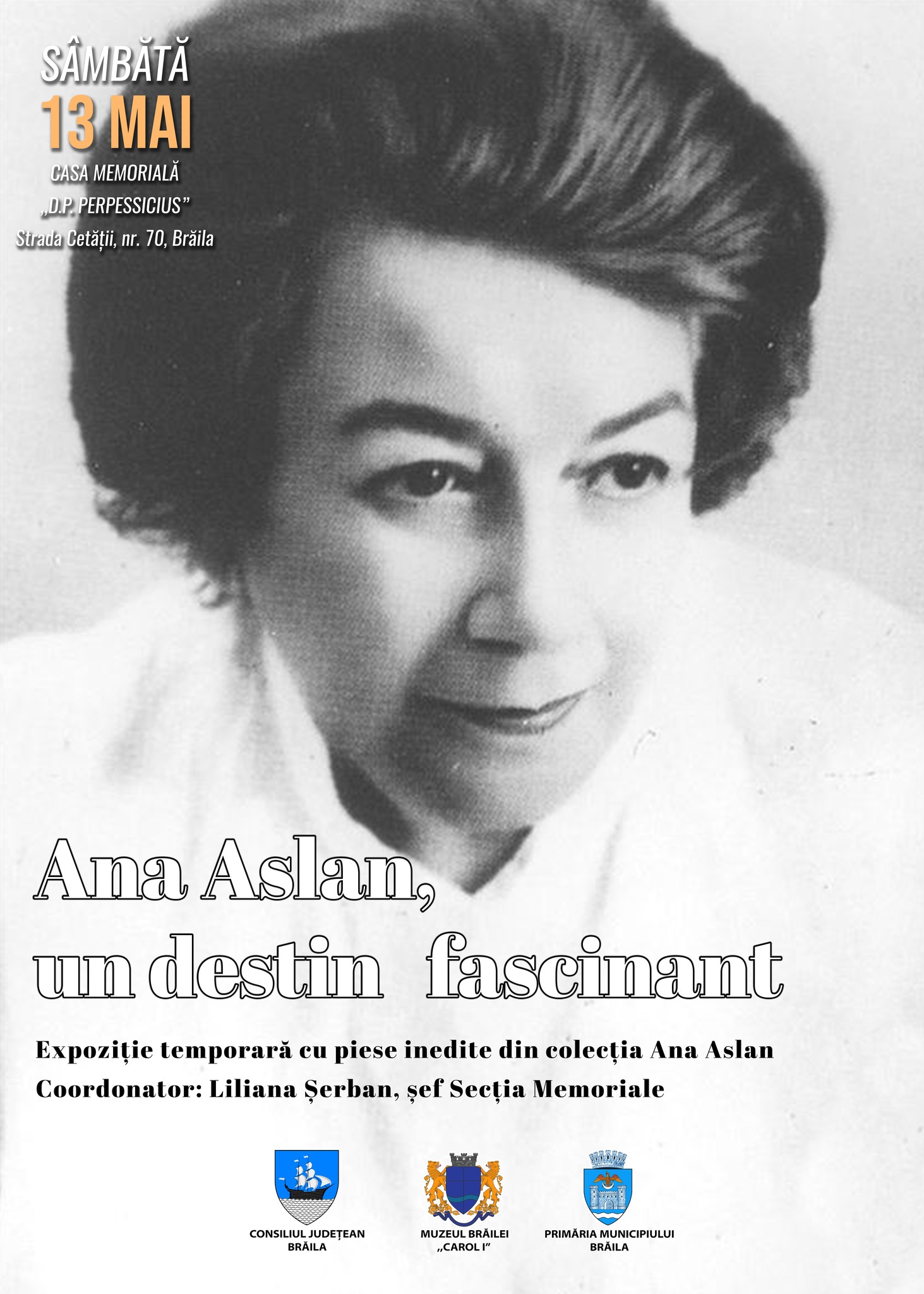Vernisajul expoziției temporare ,,ANA ASLAN, UN DESTIN FASCINANT”, la ...
