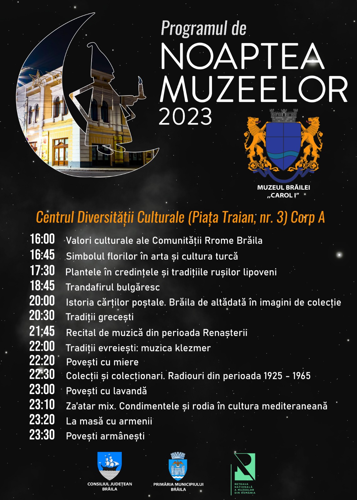 NOAPTEA MUZEELOR, la Muzeul Brăilei „Carol I”