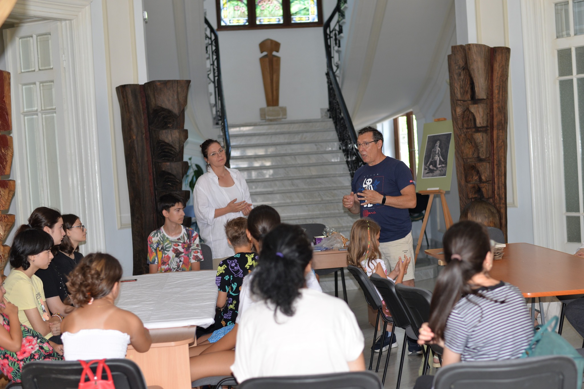 „EU, GABRIEL POPESCU, GRAVORUL”. Atelier de gravură pentru copii și ...