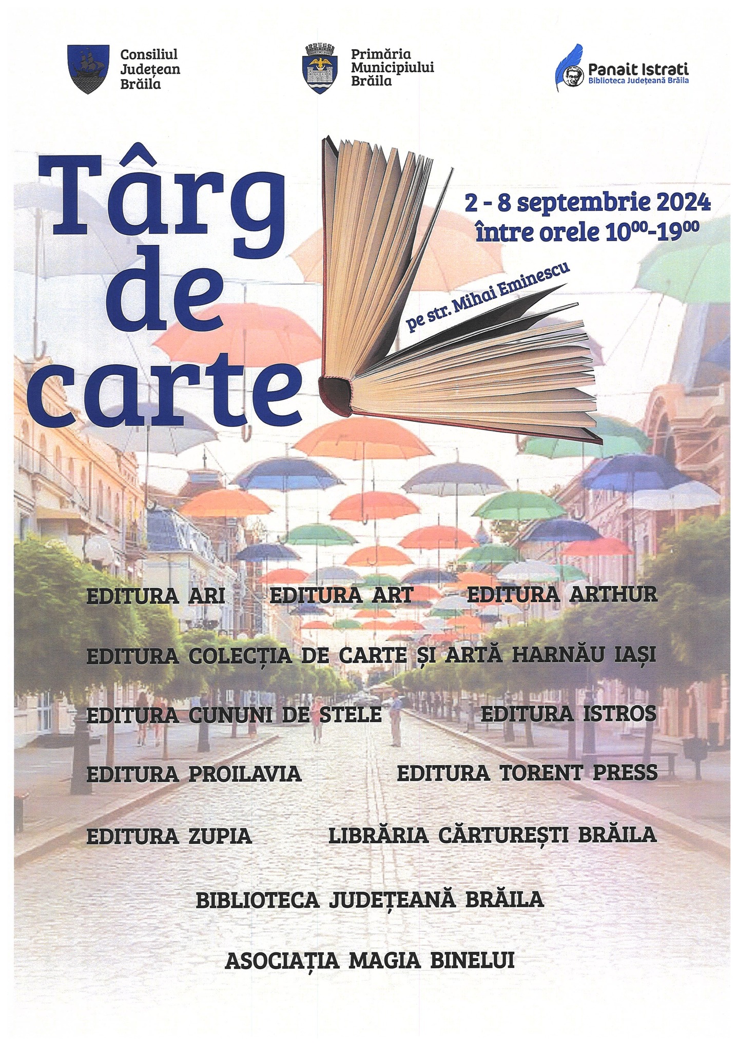 Editura „Istros” a Muzeului Brăilei „Carol I” la TÂRGUL DE CARTE, pe ...