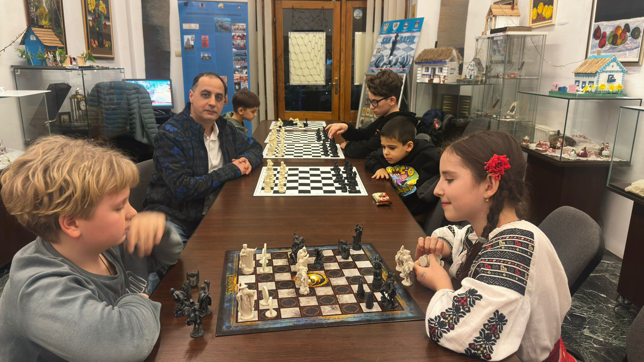 ȘAH cu Iulian Preda, președintele Clubului Sportiv „Micul Prinț” Brăila ...